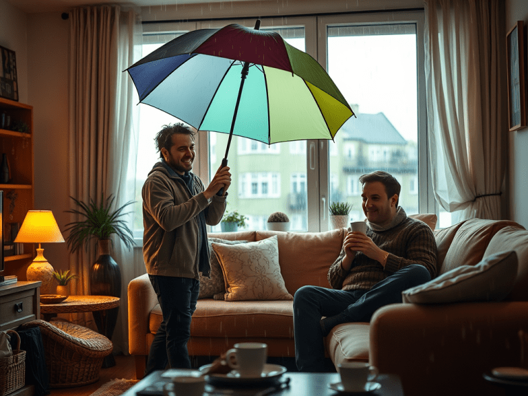 Opening an umbrella indoors is considered unlucky – Science Vs Superstition