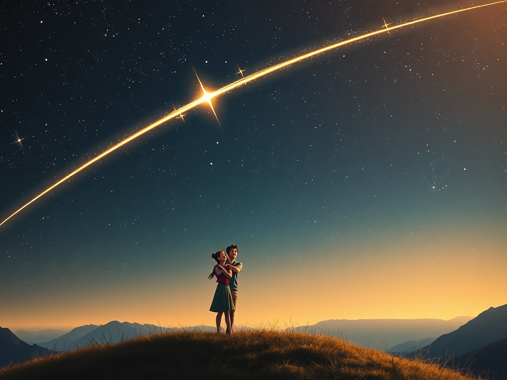 Meeting a shooting star and saying the next day’s name before it ...
